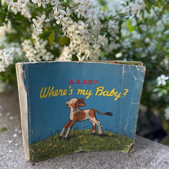 Other | Antique Wheres My Baby Childrens Picture Book | Poshmark